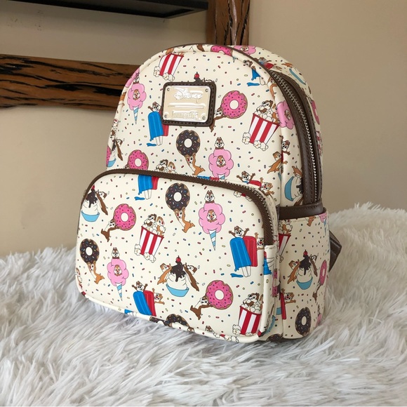 Loungefly | Bags | Loungefly Disney Chip N Dale Donuts Mini Backpack ...